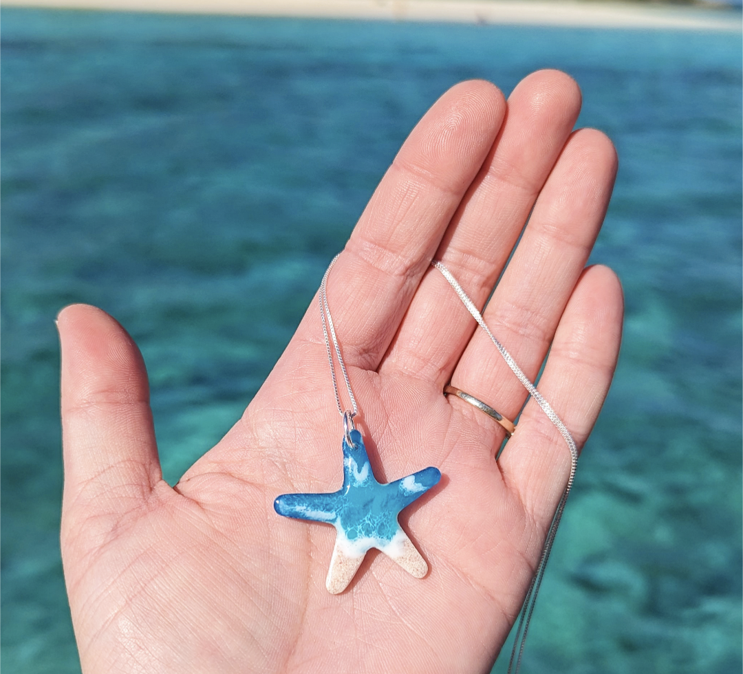 Exuma Dreaming - Starfish Pendant – Beachedtreasures_nassau